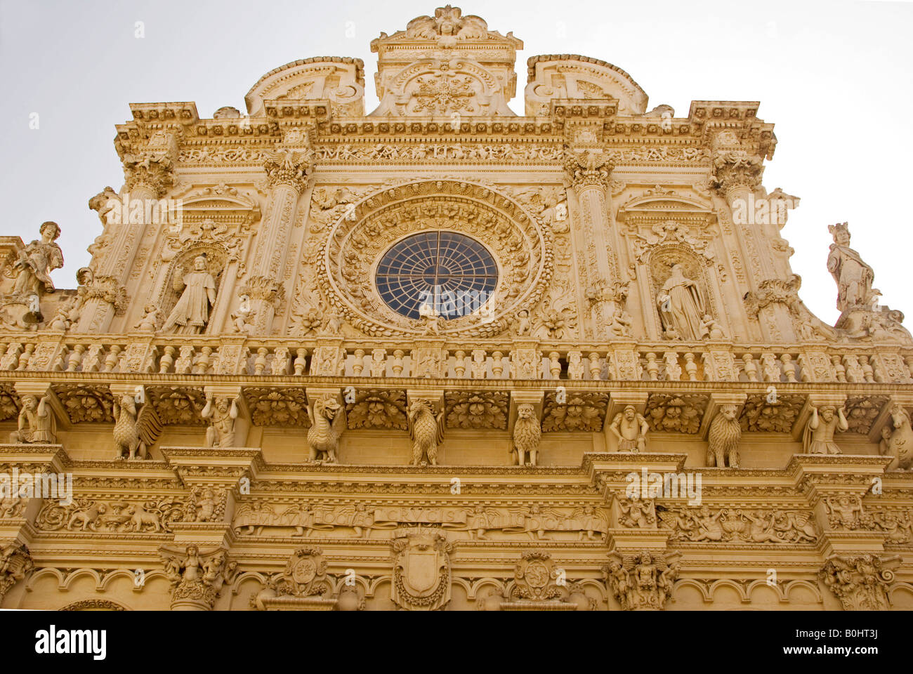 Lecce facade sculptures hi-res stock photography and images - Alamy