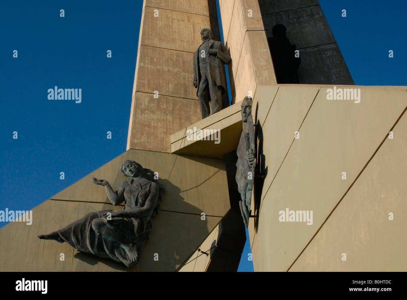 Cerro Lambare, monument honouring indigenous people or Indios, Asuncion ...