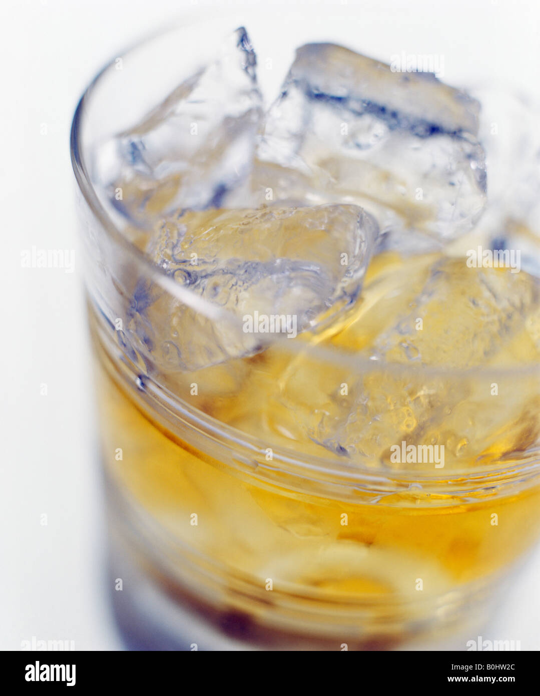 Cocktail Iced Tequila Glass Rocks Stock Photo - Alamy