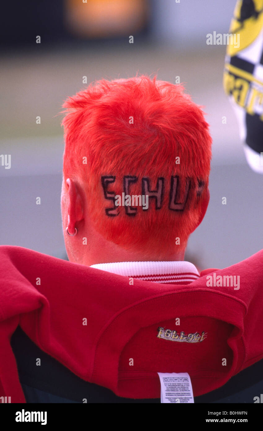 Shumacher fan at the 2003 Spanish F1 Grand Prix. Circuit de Catalonia ...