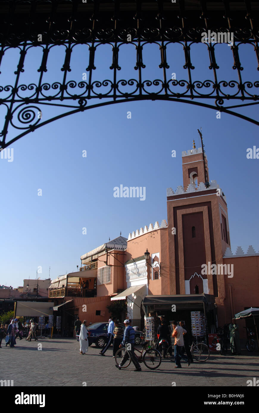 Mosque, Marrakech Morocco Stock Photo - Alamy