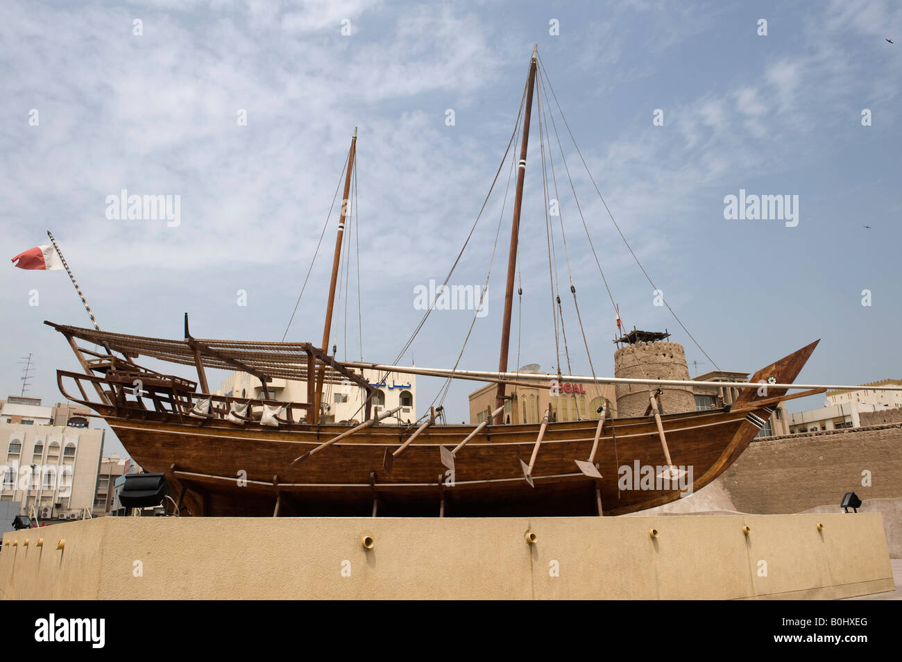 Traditional dhow uae hi-res stock photography and images - Alamy
