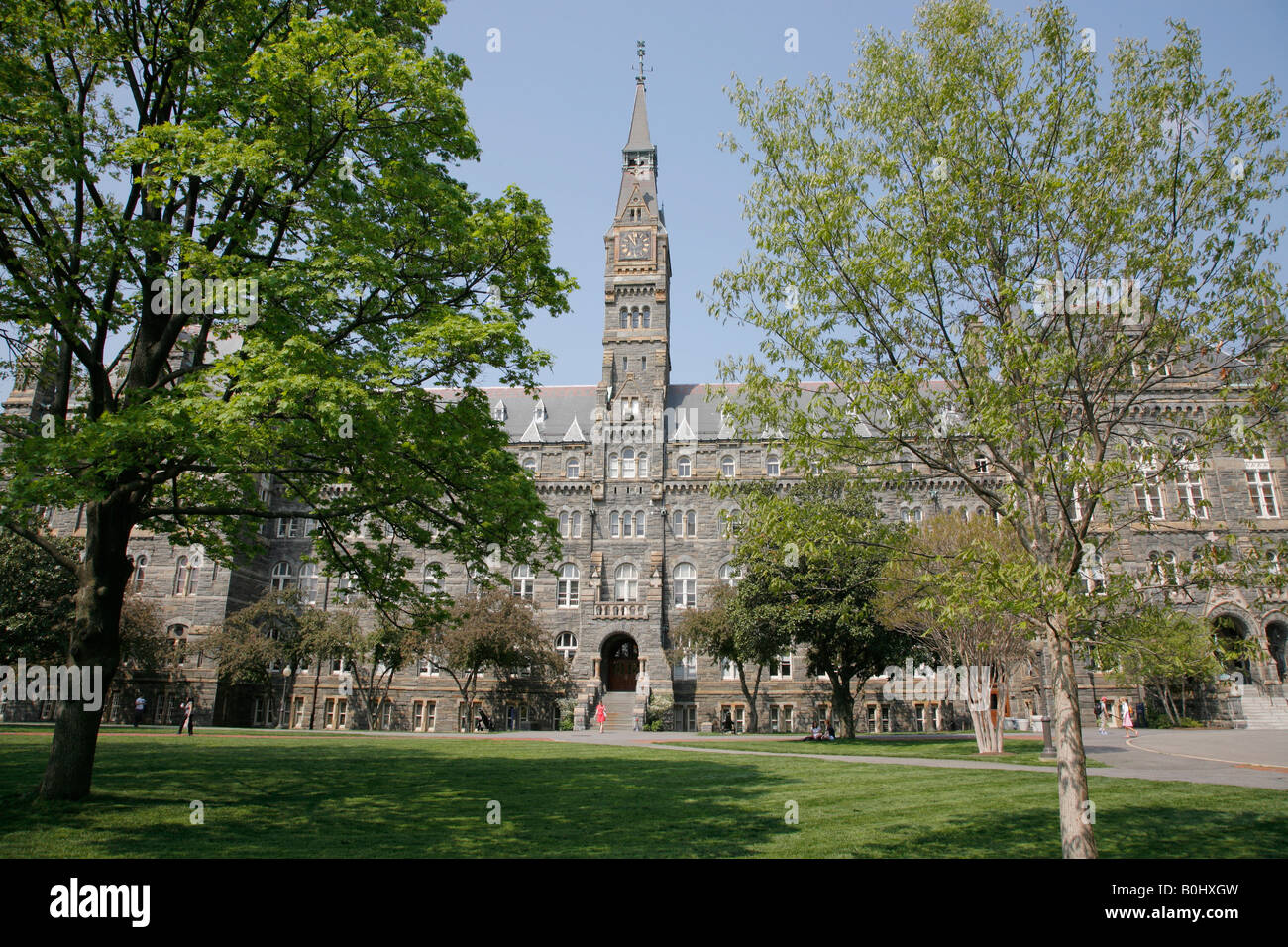 Washington dc usa georgetown university hi-res stock photography and ...