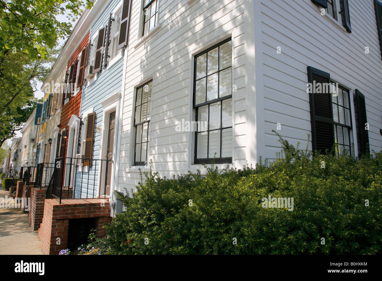 Townhouses in Georgetown, Washington DC, USA Stock Photo - Alamy