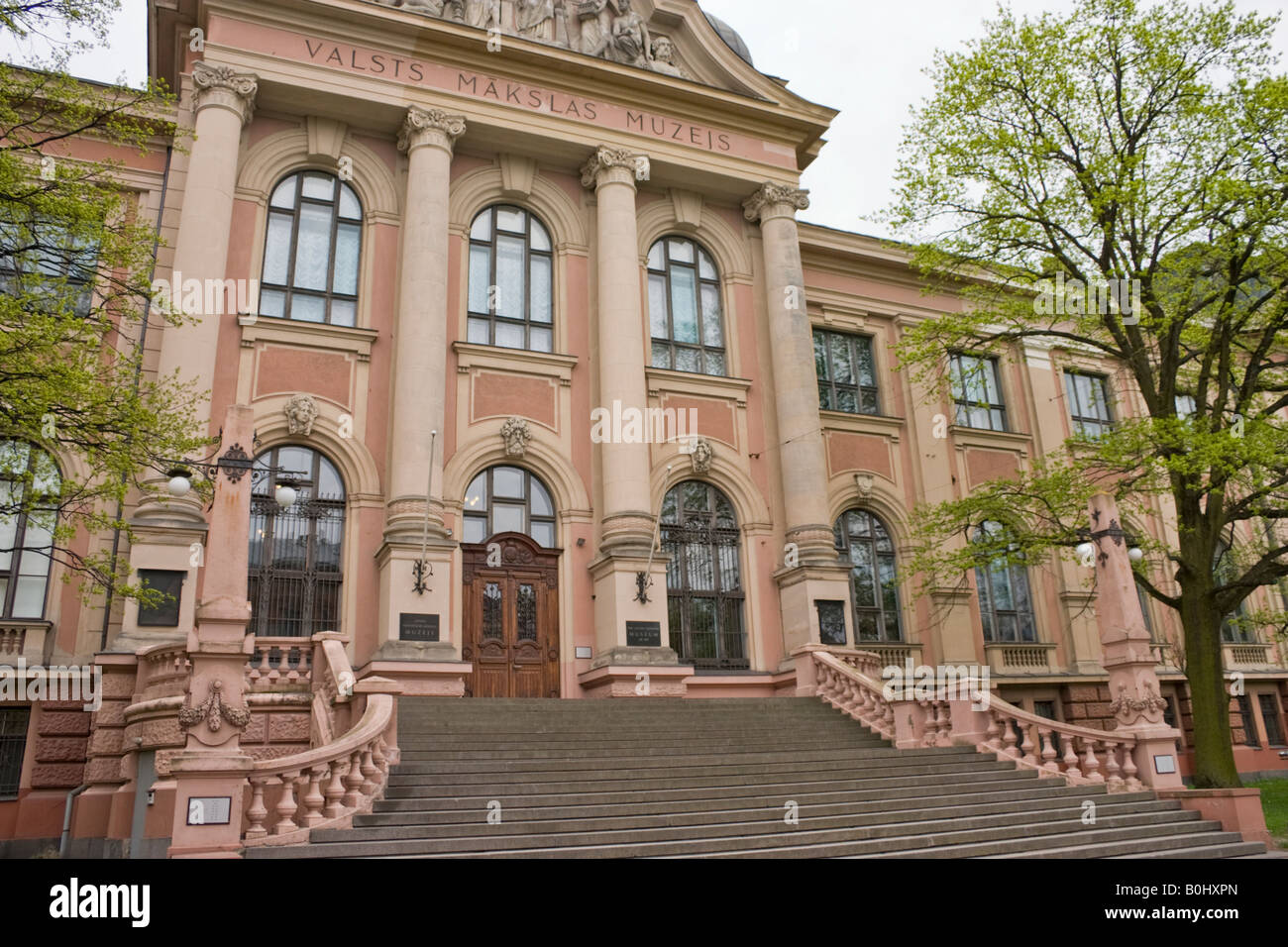 The Latvian National Museum of Art, Riga, Latvia Stock Photo - Alamy