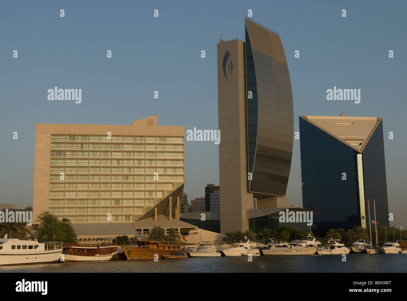 The national bank of Dubai headquarters Stock Photo - Alamy