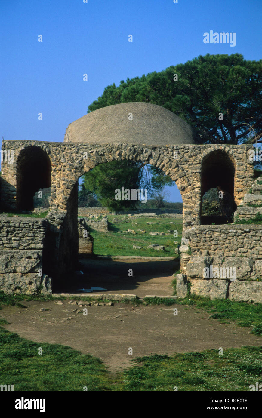 Paestum Capaccio Province of Salerno Campania Italy Stock Photo - Alamy
