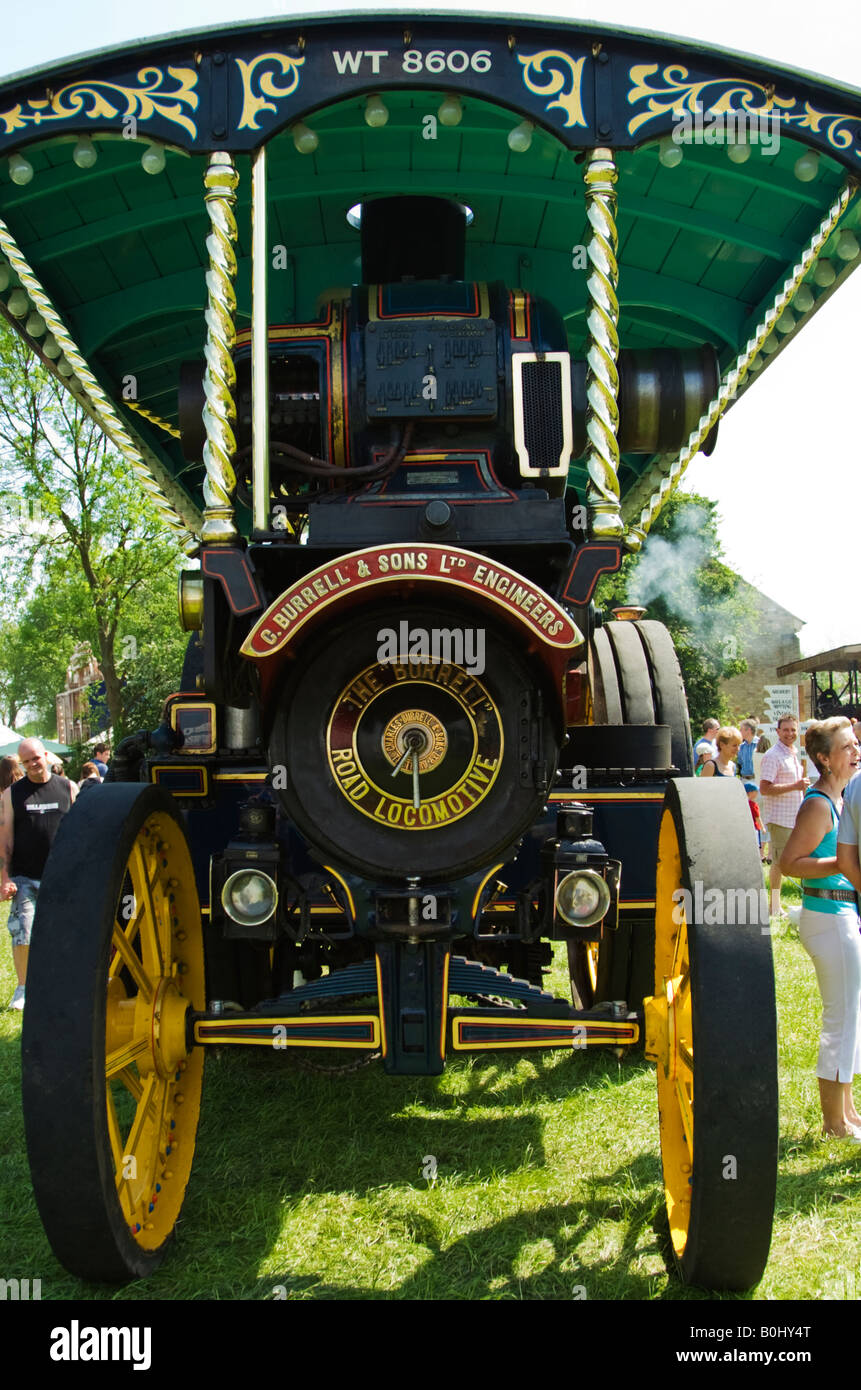 The Burrell Road Locomotive, steam traction engine at country steam ...