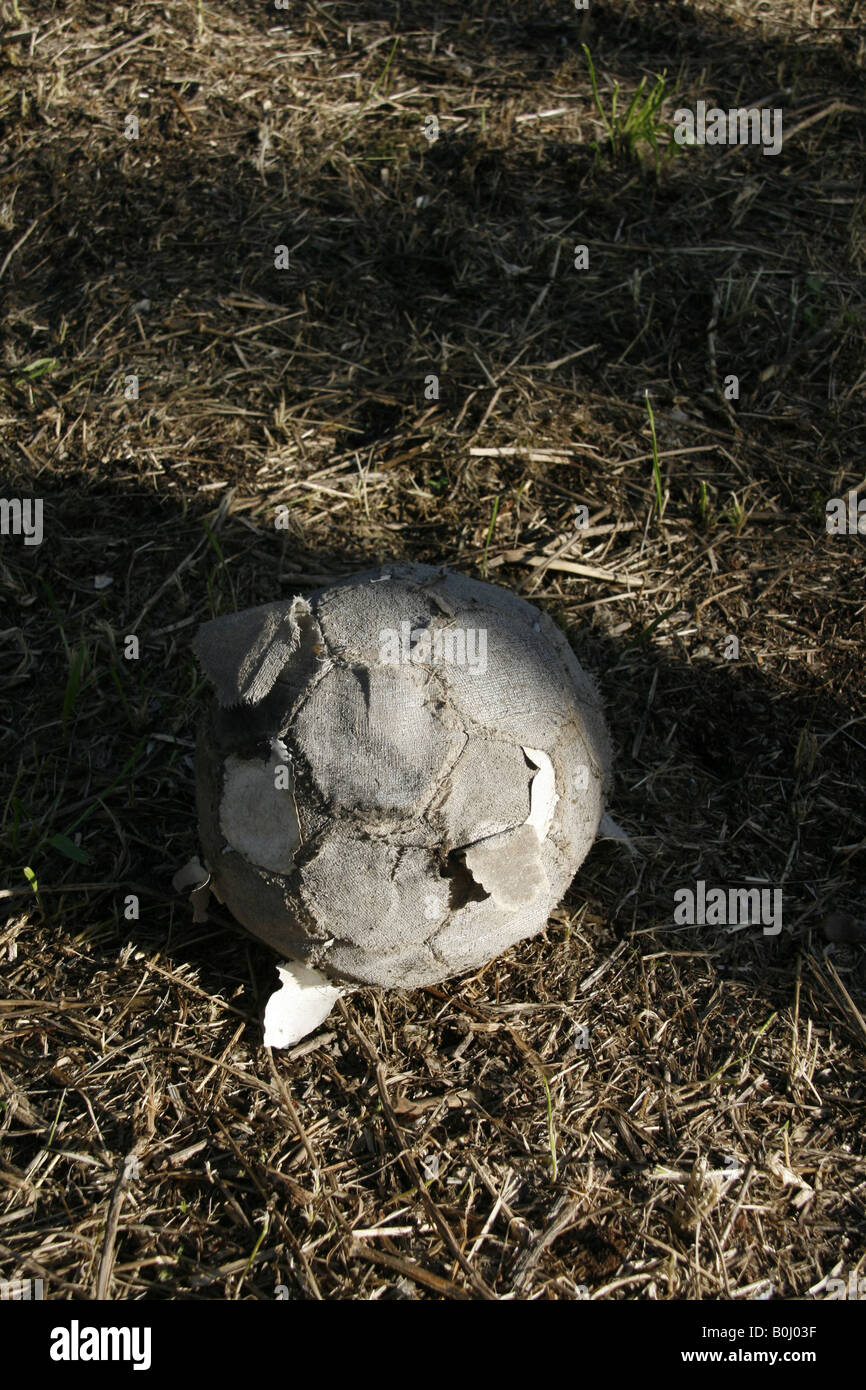 Damage worn soccer hi-res stock photography and images - Alamy