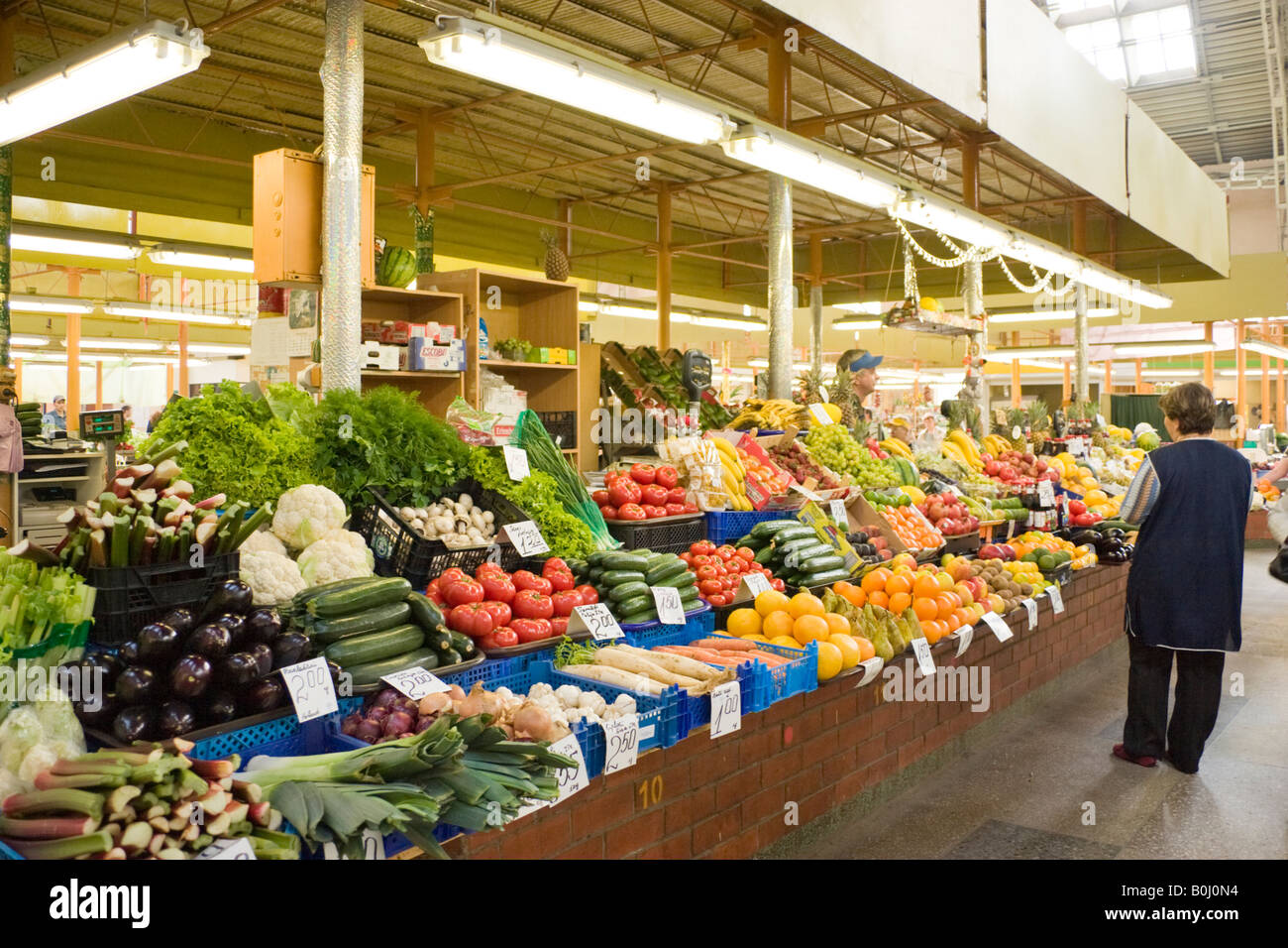 Riga central Market, Latvia Stock Photo - Alamy