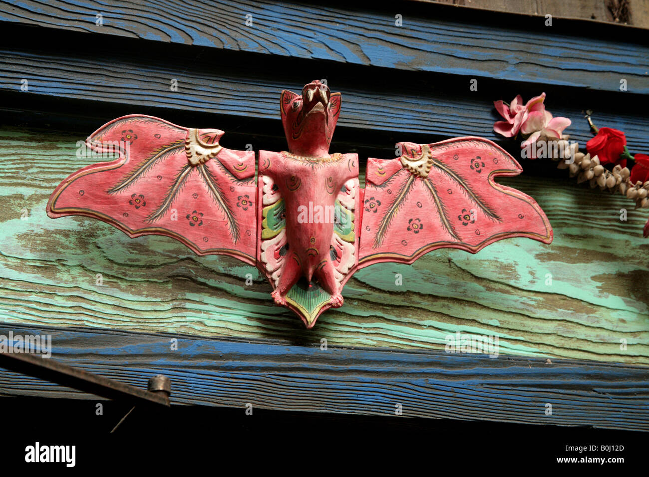 Artist rendition of a mythical bat of Indian origin. For Editorial Use ...