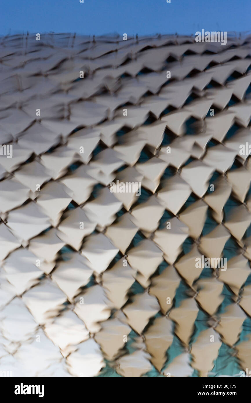 Reflection of the Esplanade Concert Hall Roof in Water Stock Photo - Alamy