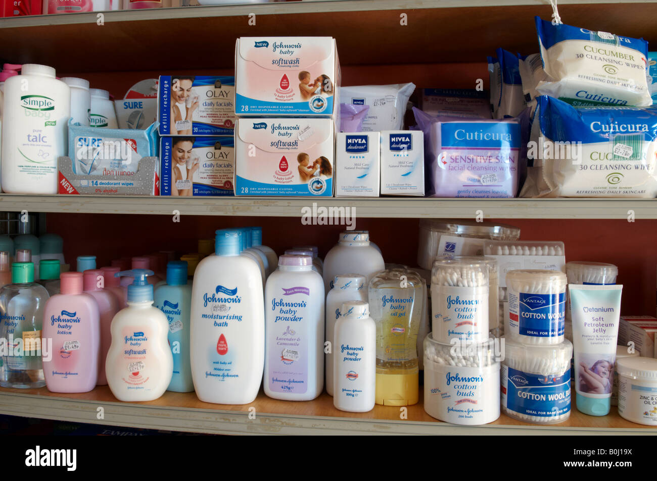 Johnson and johnson baby products hi-res stock photography and images ...