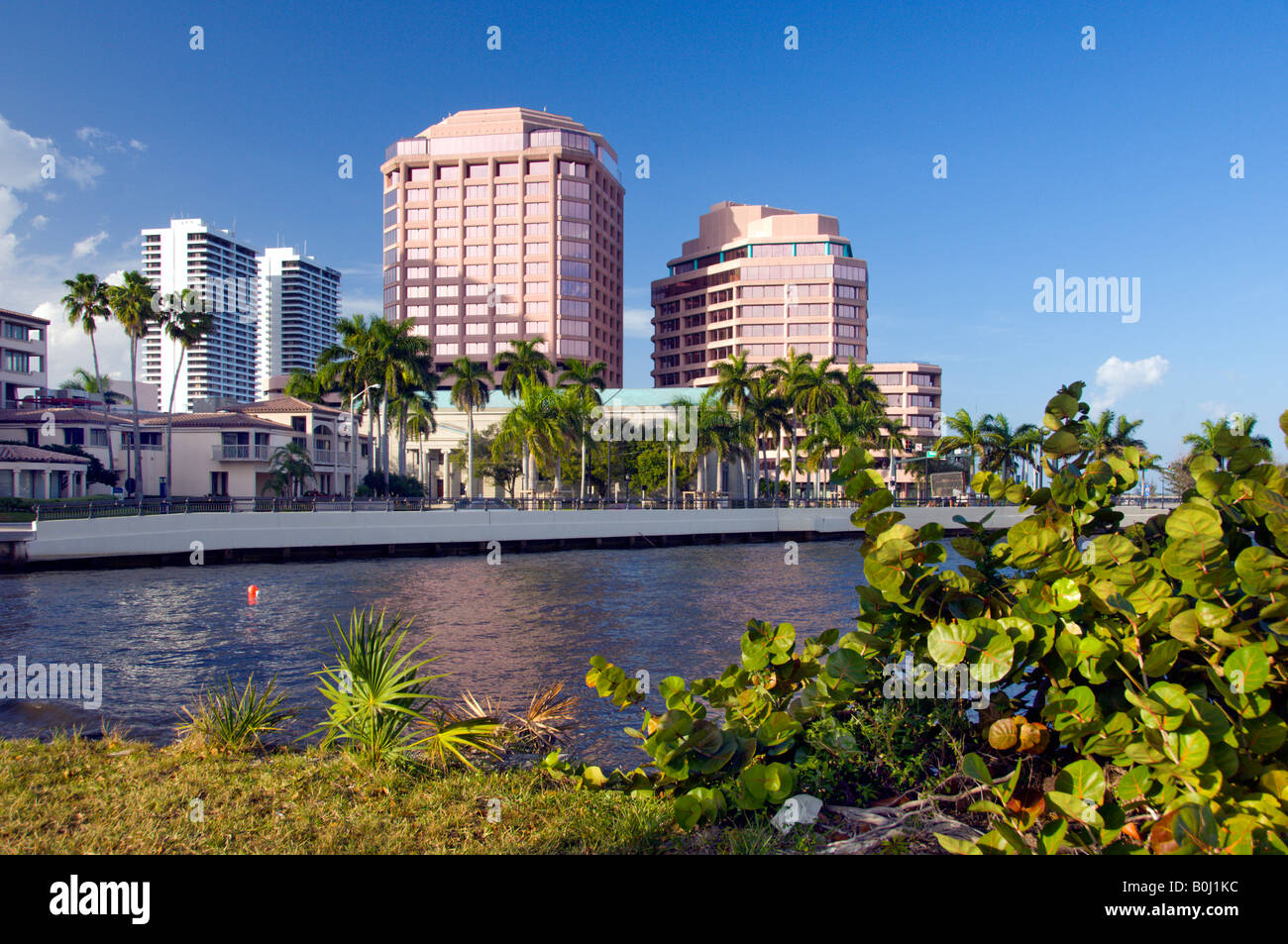 Condominium complexes in West Palm Beach Florida USA Stock Photo - Alamy