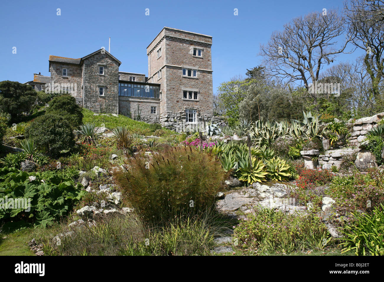 Tresco Abbey Gardens, Tresco, Isles of Scilly, UK Stock Photo - Alamy