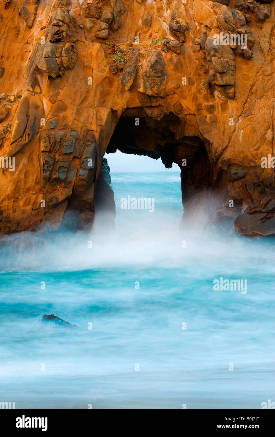 Sea arch at pfeiffer beach hi-res stock photography and images - Alamy