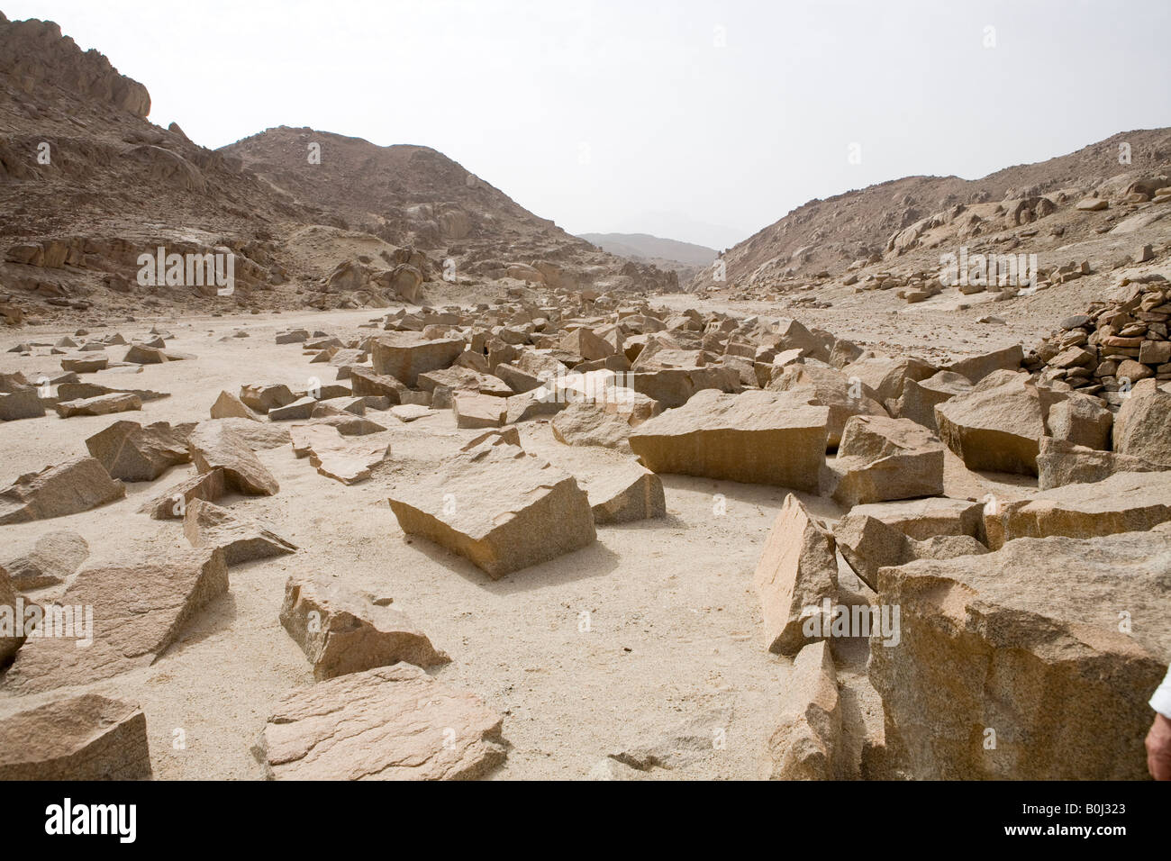 Panorama of Mons Claudianus, Eastern Desert, Egypt Stock Photo - Alamy