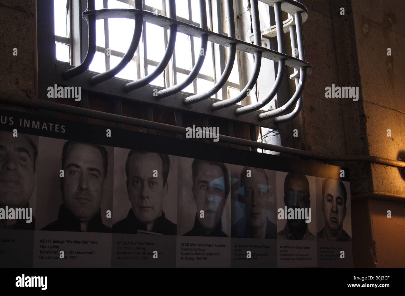 famous inmates who stayed in Alcatraz Stock Photo - Alamy