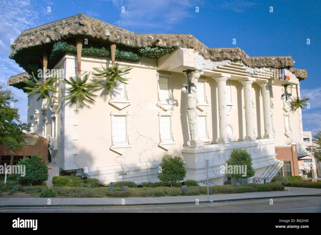 The Wonderworks Upside Down buidling on International Drive in Orlando ...