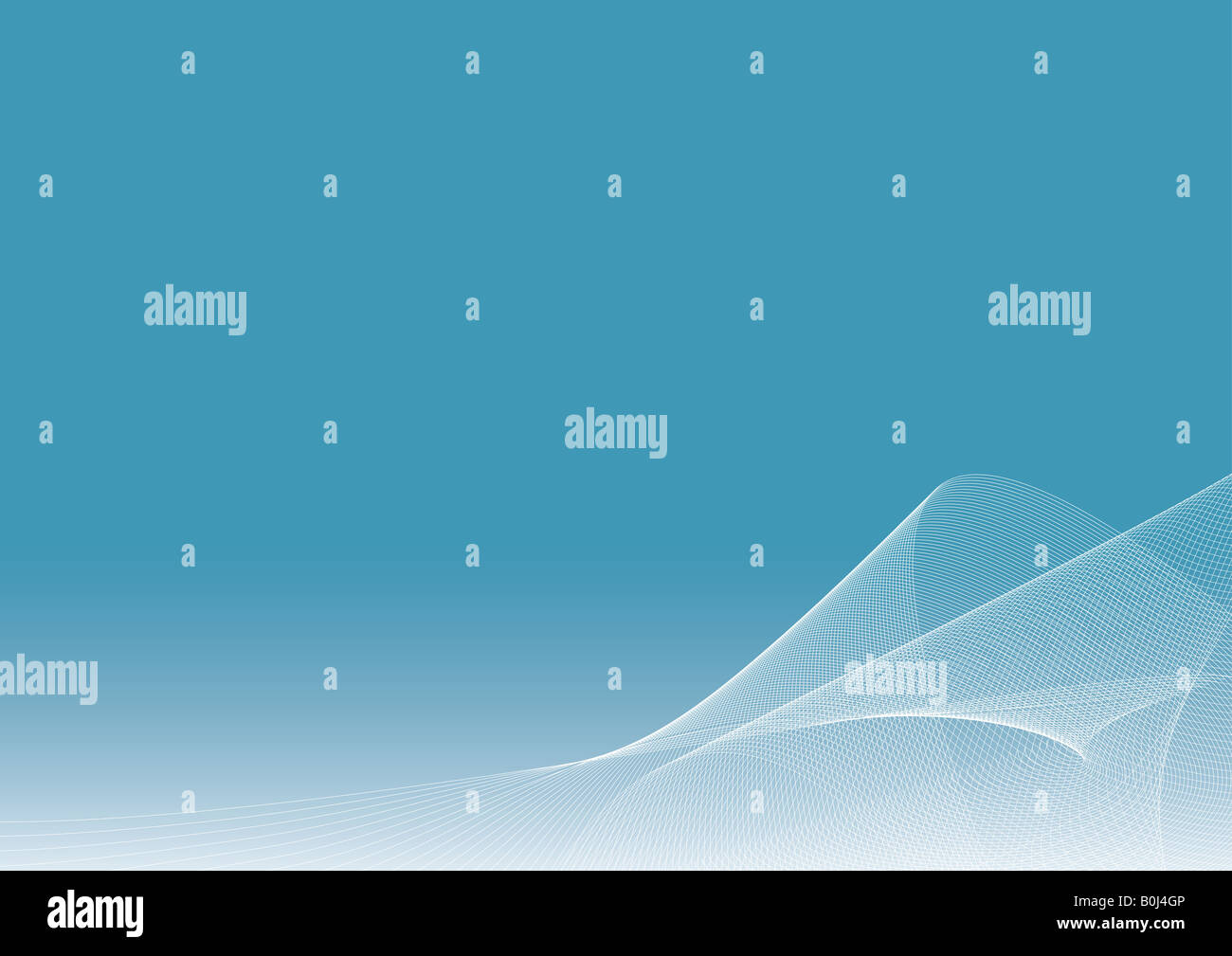 Vector background illustration with slick flowing lined pattern and ...