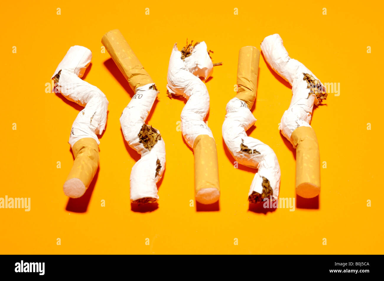 Crushed cigarettes hi-res stock photography and images - Alamy
