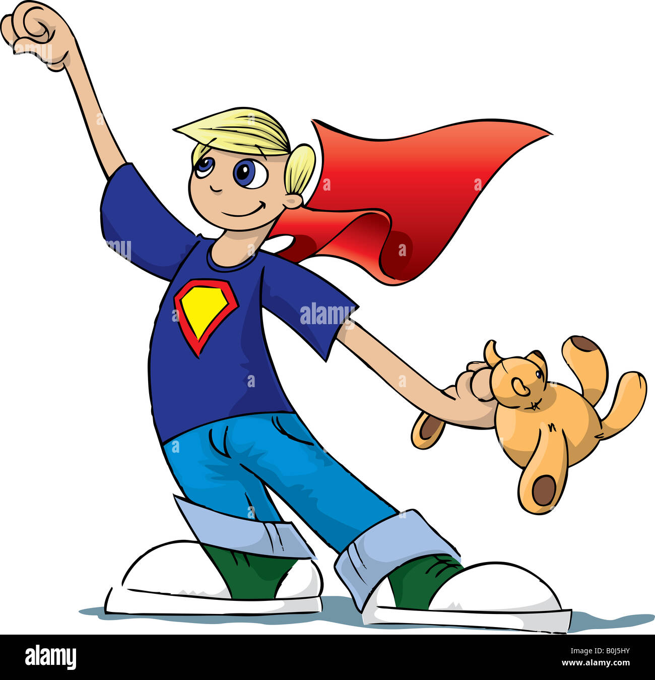 Shadow child hero hi-res stock photography and images - Alamy