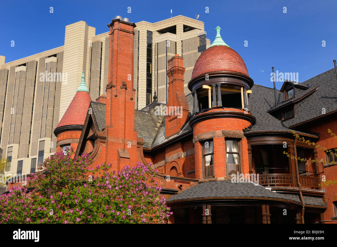 University of Toronto Newman Center Romansque contrast with Brutalist ...