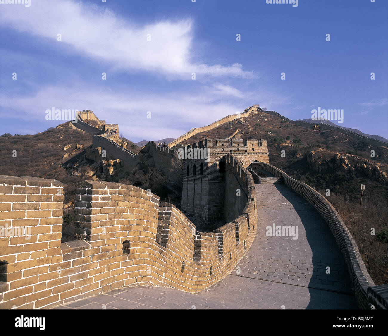 The Great Wall at Badaling Beijing China Stock Photo - Alamy