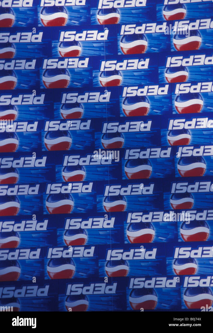 pepsi cola cartons Stock Photo - Alamy