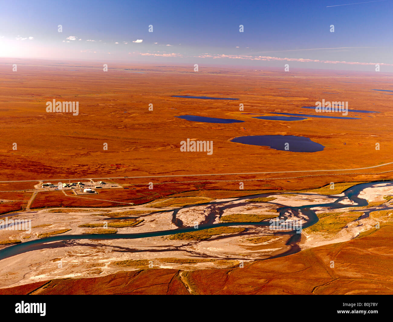 Trans Alaska Pipeline Aerial High Resolution Stock Photography and ...