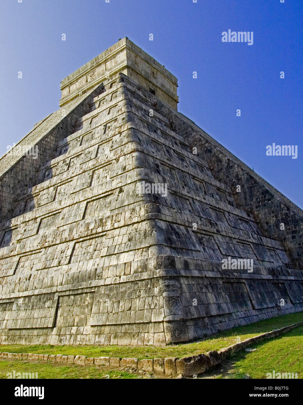 Temple of Kukulcan (El Castillo, or the castle), the main pyramid at ...