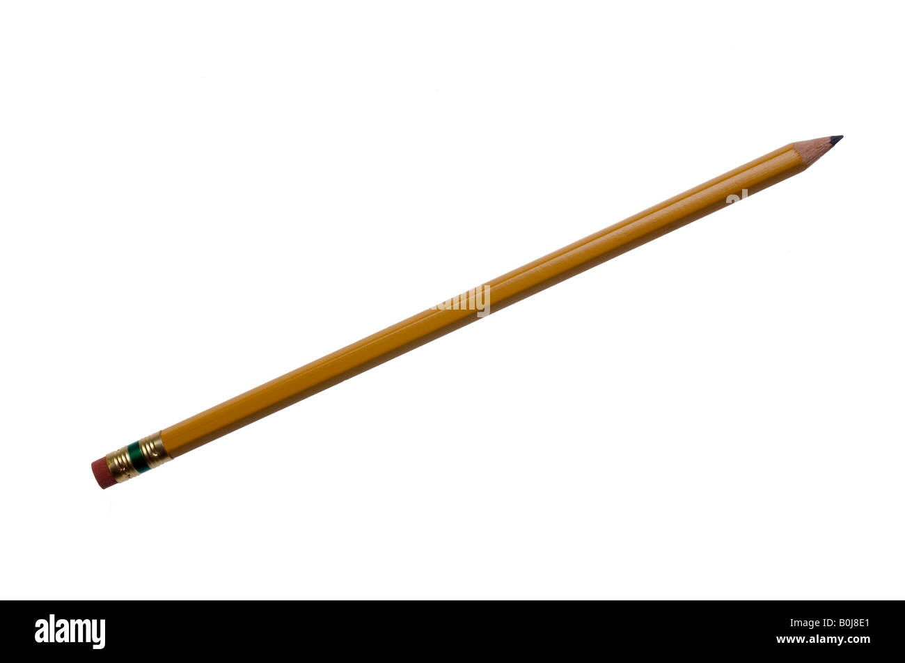 Cutout of pencil, full length view Stock Photo - Alamy