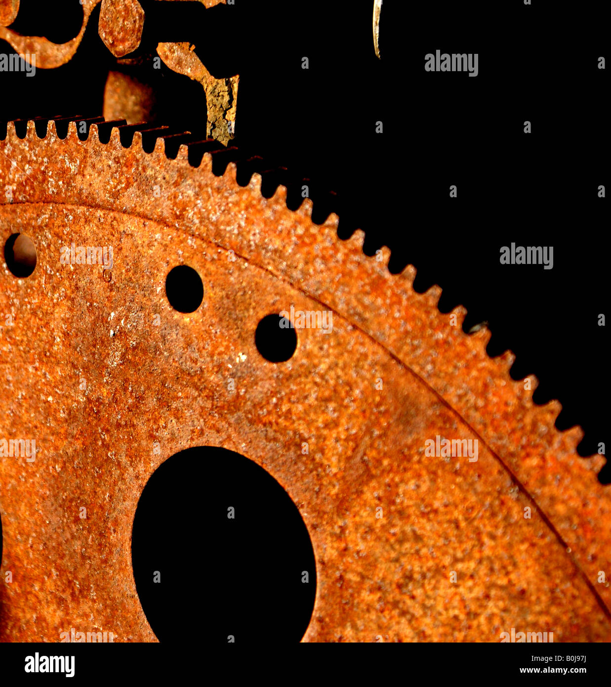 rusty gear in junk yard Stock Photo - Alamy
