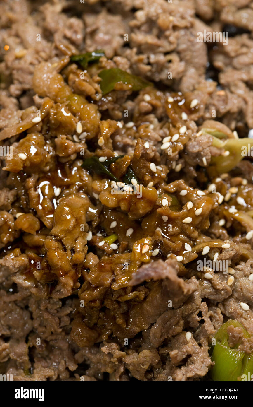 Bulgogi beef hi-res stock photography and images - Alamy