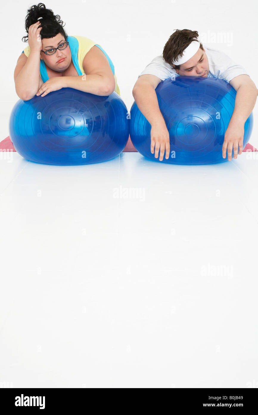 Two overweight adults hi-res stock photography and images - Alamy