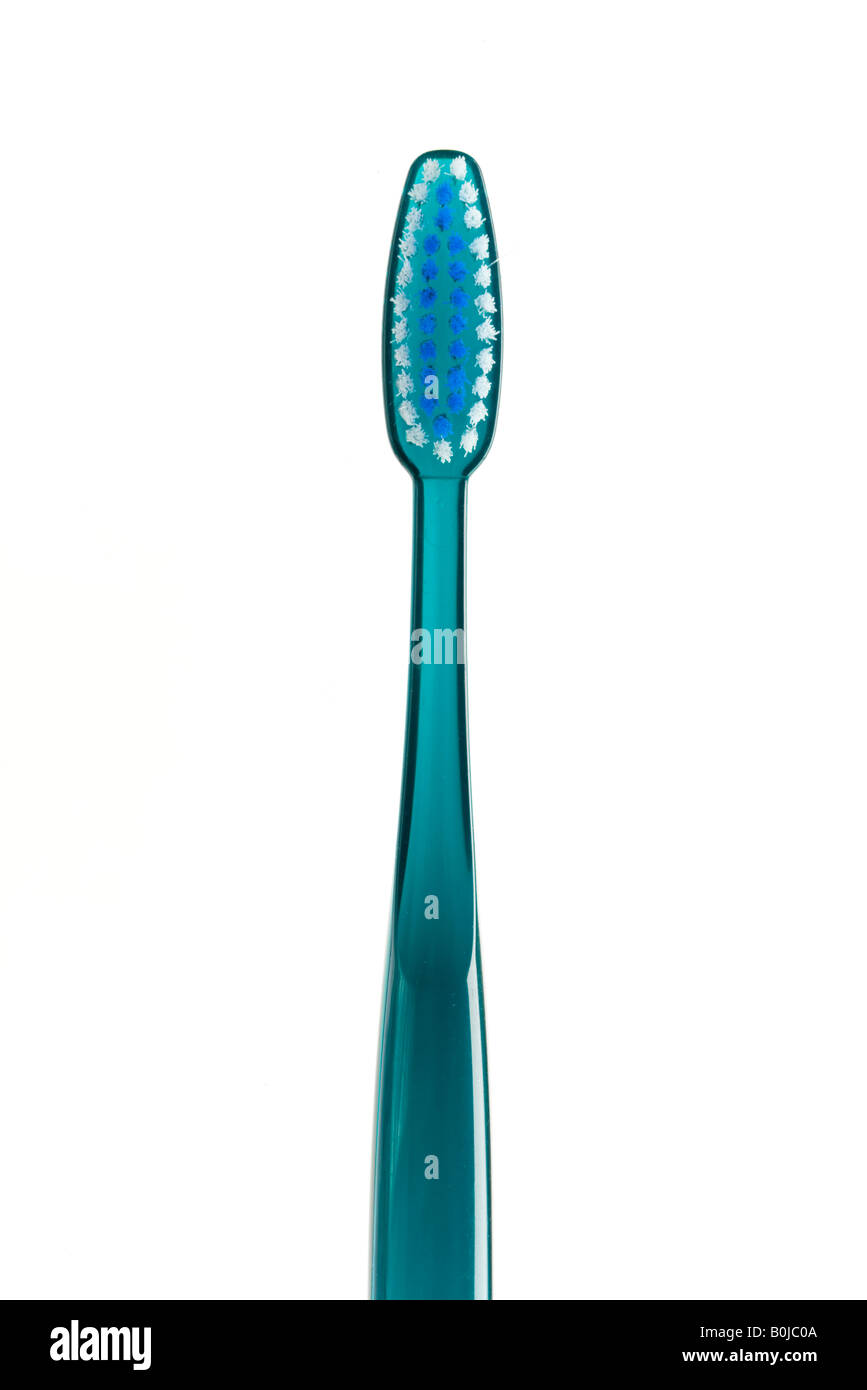 Toothbrush on a white background Stock Photo - Alamy