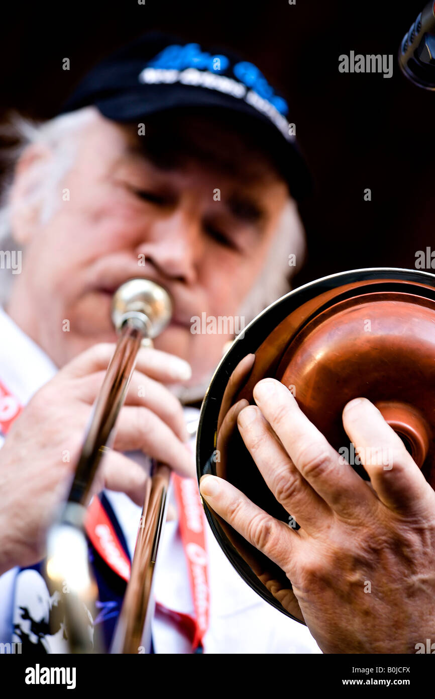 Air trombone hi-res stock photography and images - Alamy
