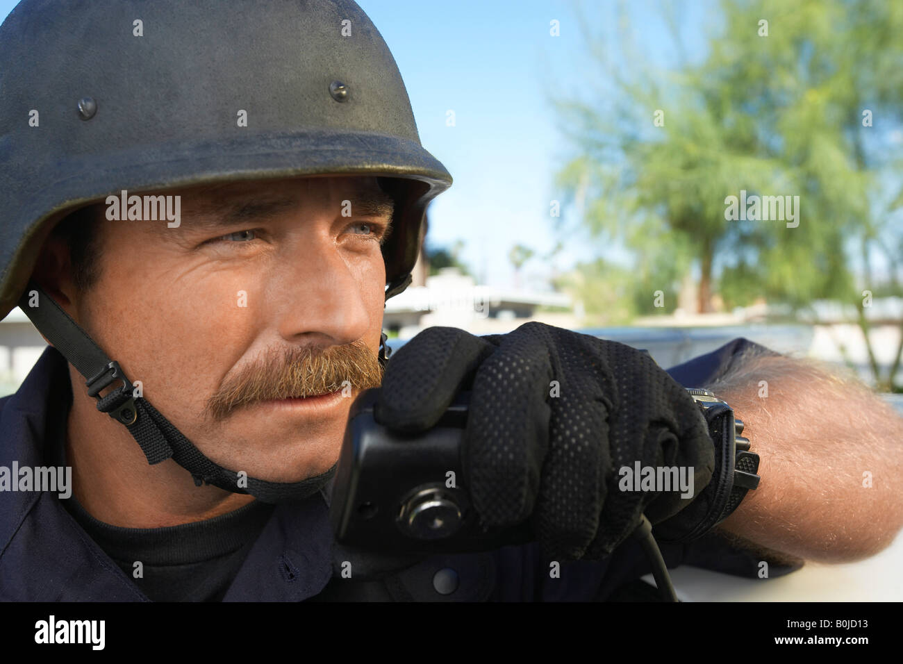 Walkie talkie military communication equipment hi-res stock photography ...