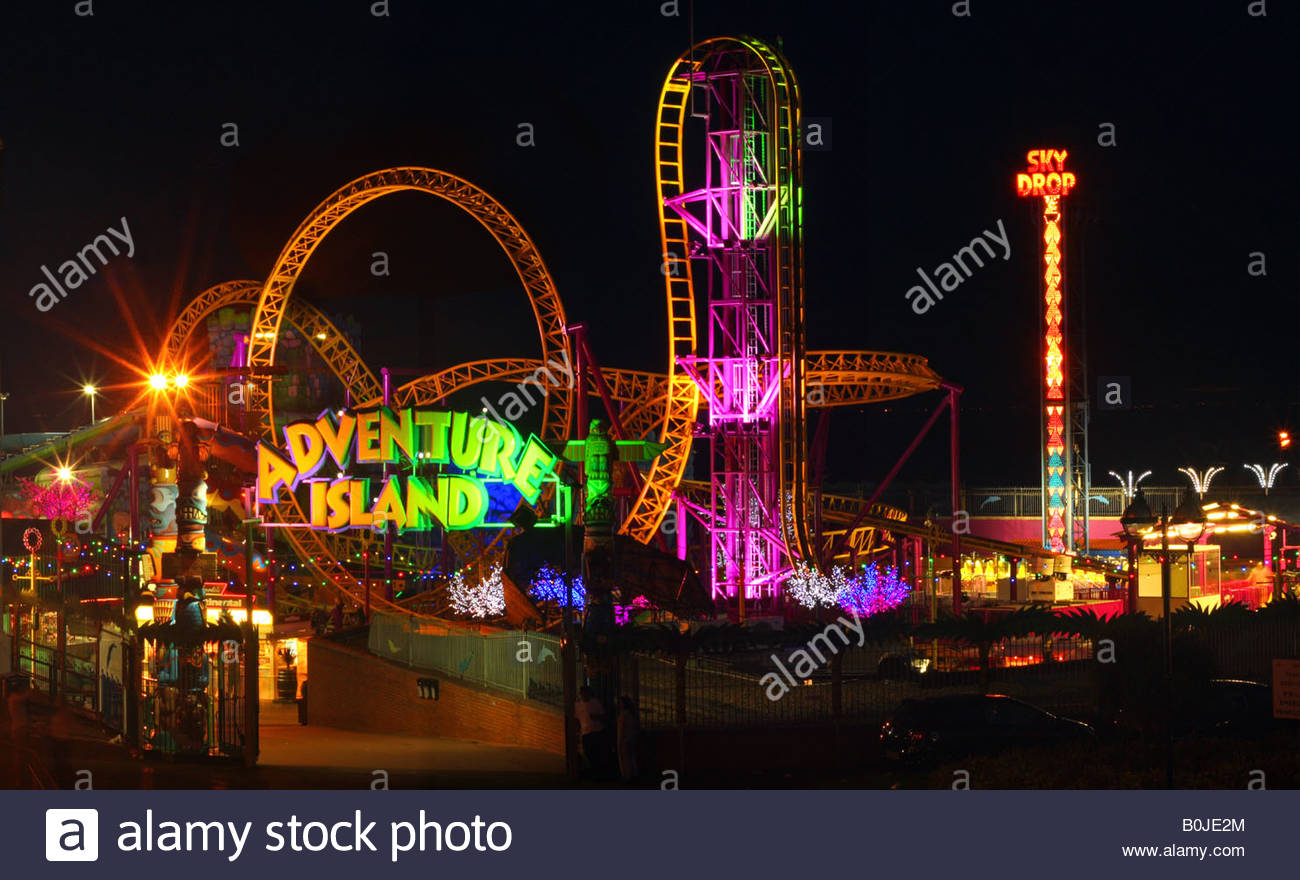Southend On Sea Adventure Island High Resolution Stock Photography and ...