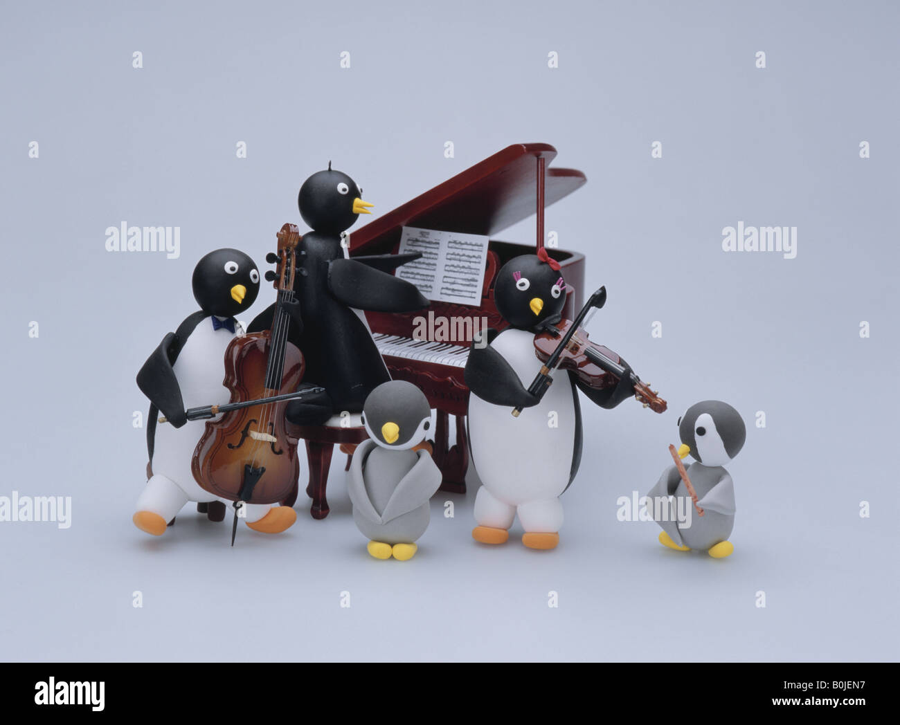 Musical penguins hi-res stock photography and images - Alamy