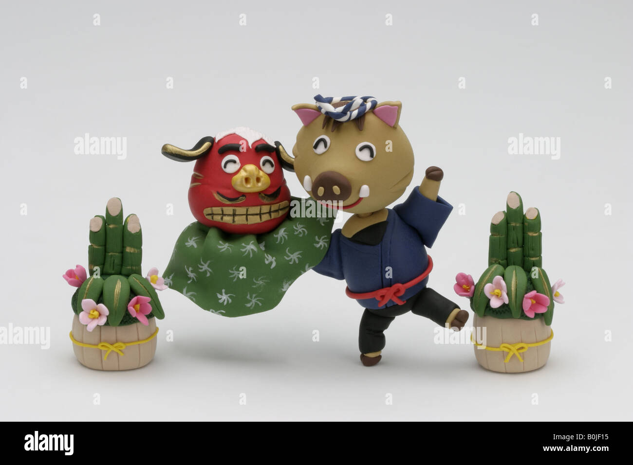 A Wild Boar With The Head Of A Lion Dance Stock Photo - Alamy