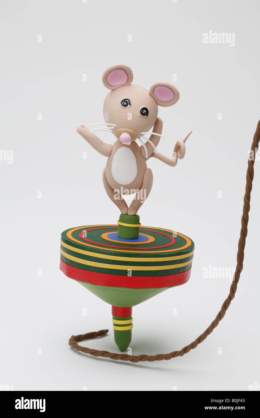 Top-Spinning Of A Rat Stock Photo - Alamy