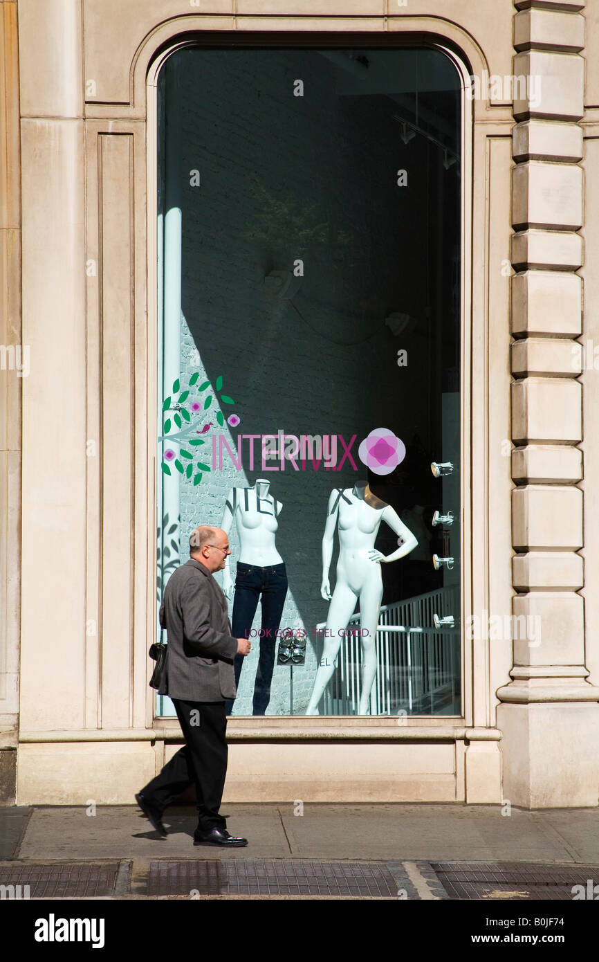 Clothing Store on Broadway Midtown Manhattan New York City New York USA ...