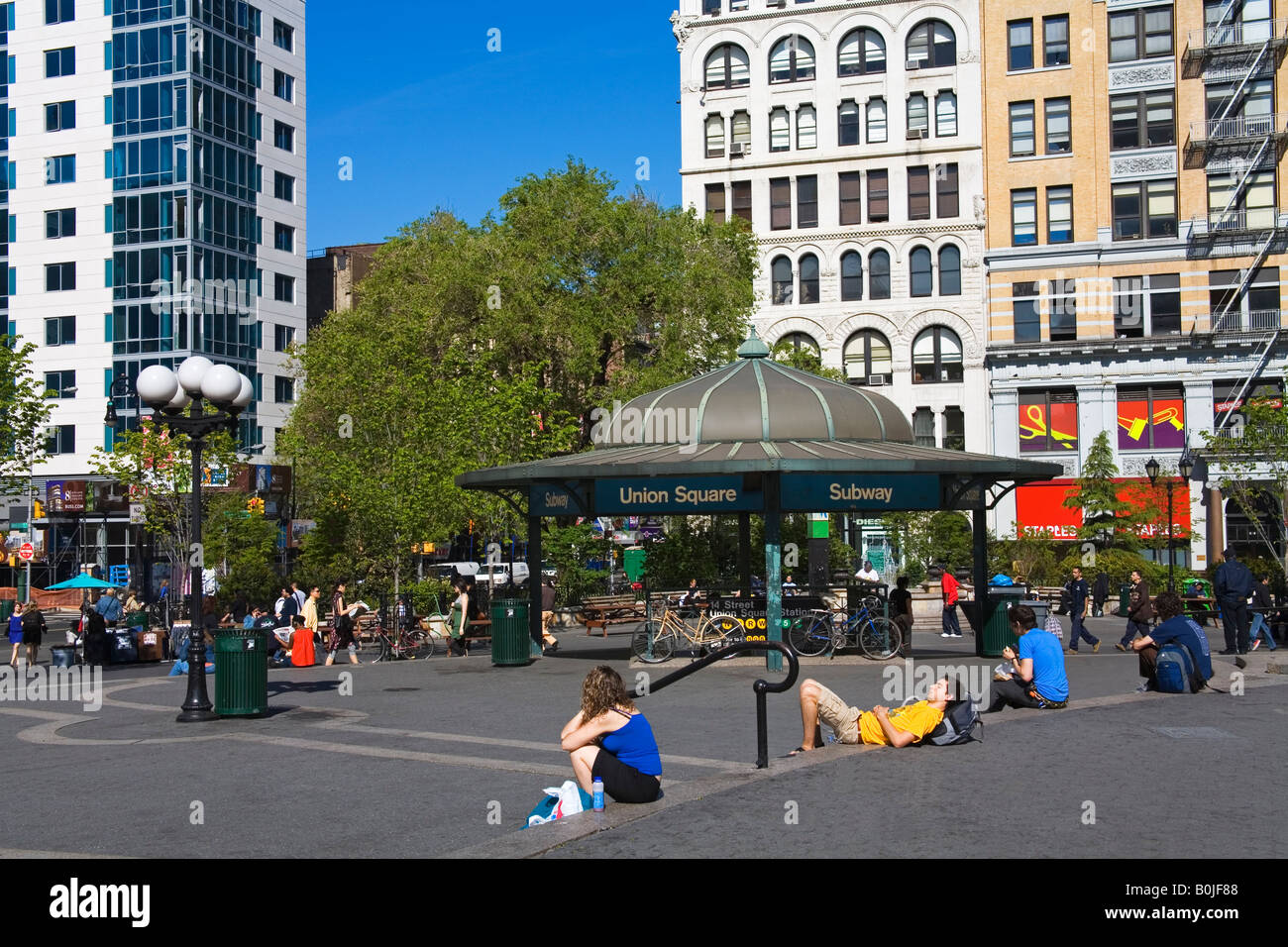 Union Square Midtown Manhattan New York City New York USA Stock Photo ...