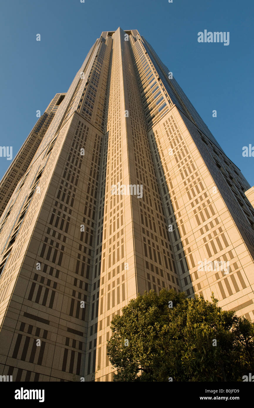 Tokyo, Japan. The 242m Tokyo Metropolitan Government Building (1990 ...