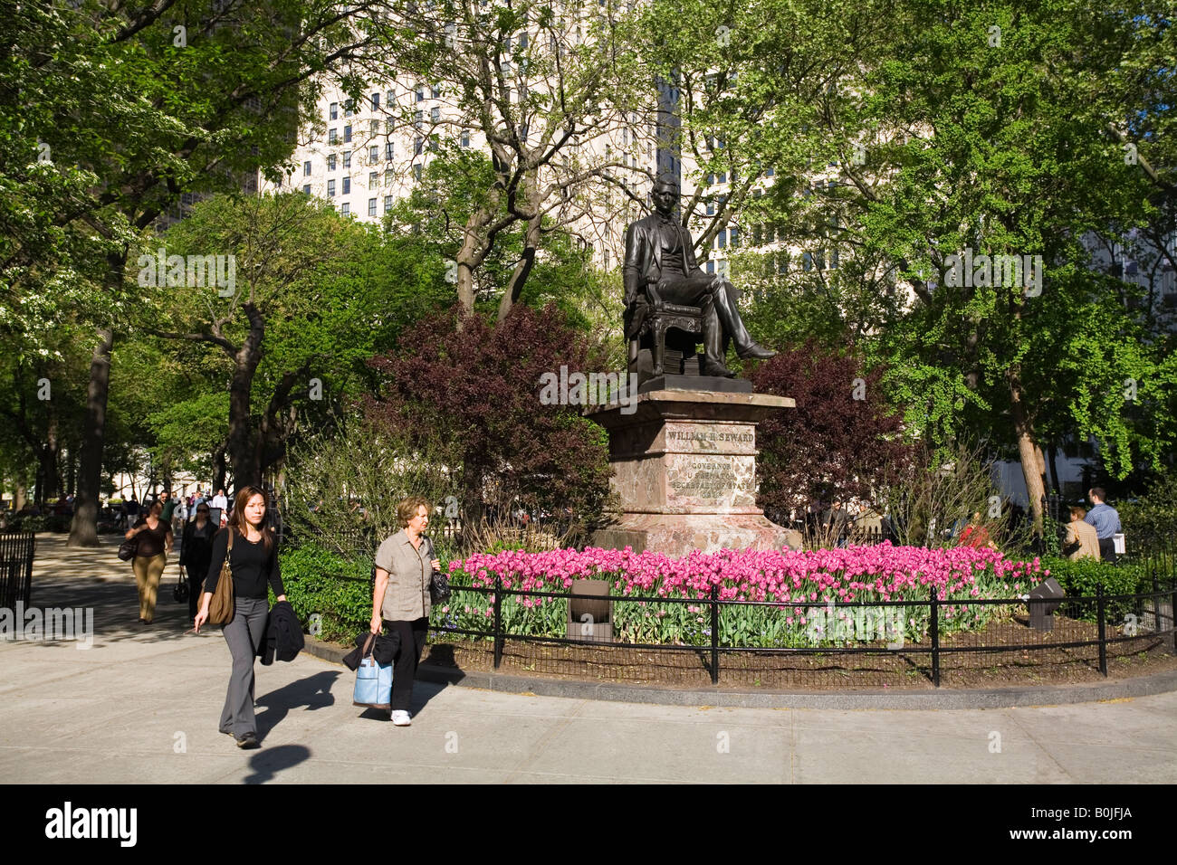William H Seward Statue in Madison Square Midtown Manhattan New York ...