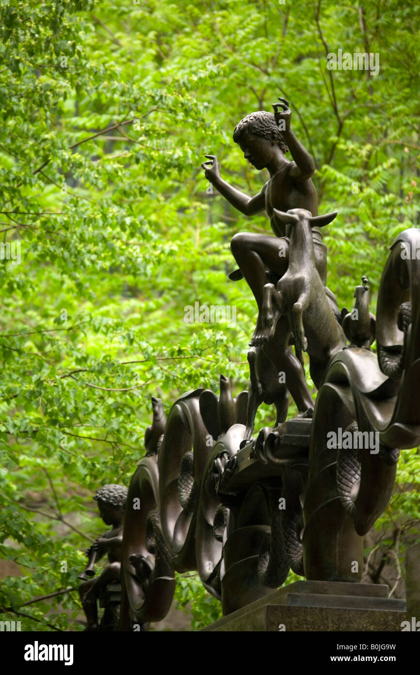 Lehman Gate in Central Park Upper Manhattan New York City New York USA ...