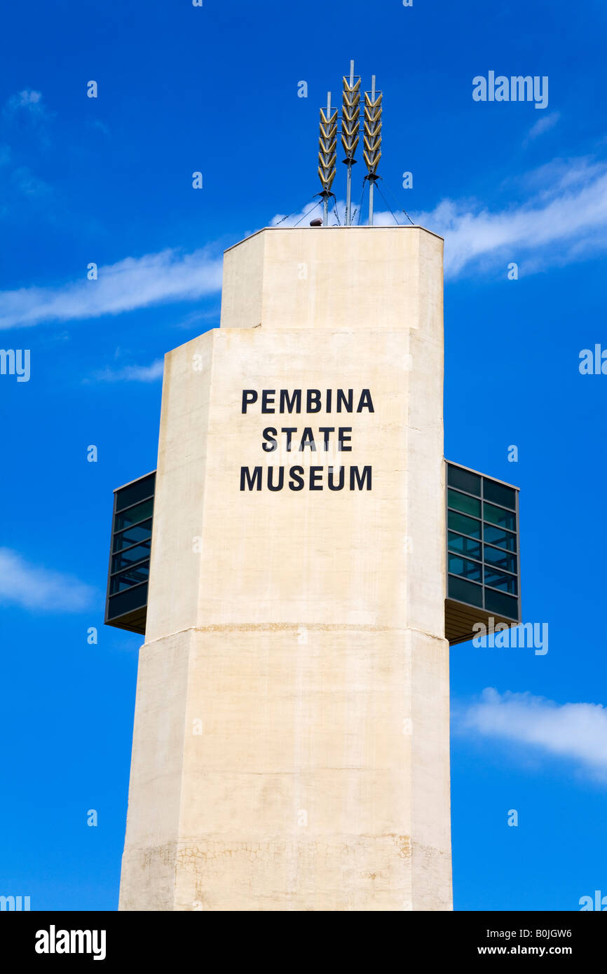 Pembina State Museum North Dakota USA Stock Photo - Alamy