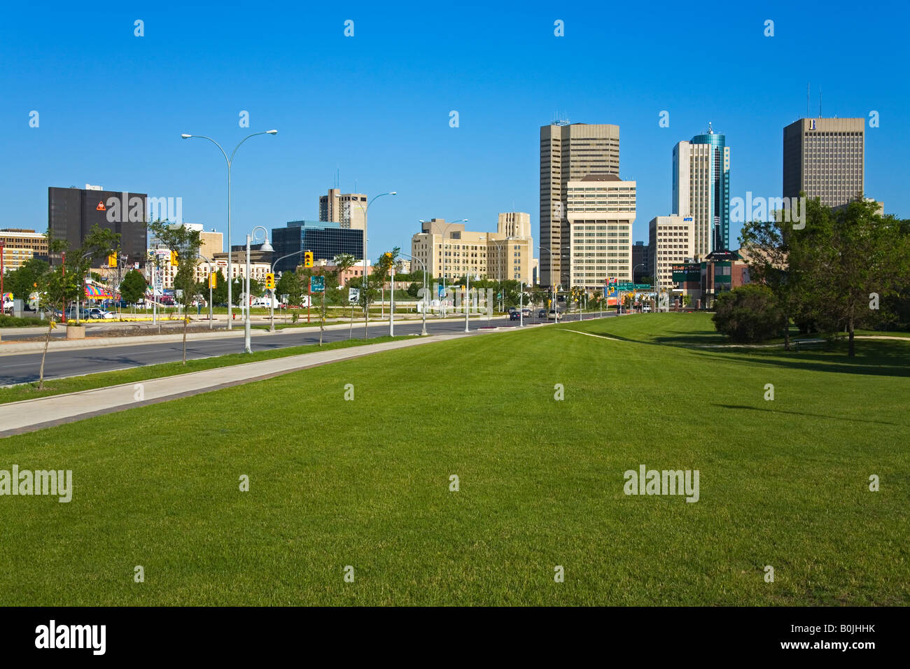 Winnipeg skyline hi-res stock photography and images - Alamy