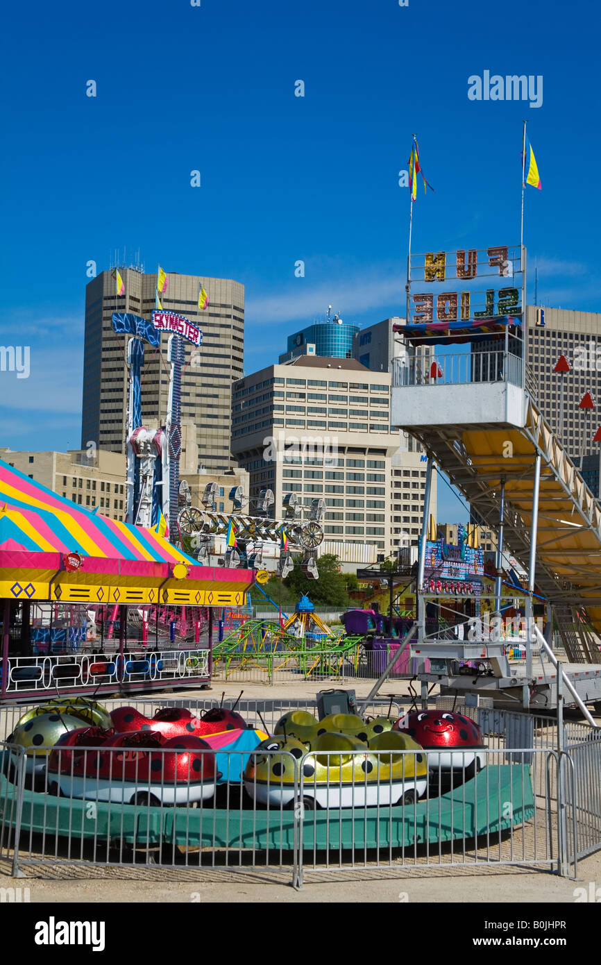 Fair in downtown Winnipeg Manitoba Canada Stock Photo - Alamy